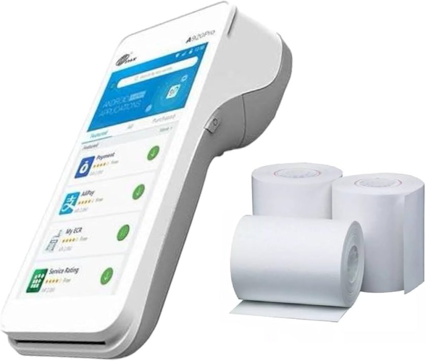 PAX A920 Pro Till Rolls – Reliable Receipt Paper Supply